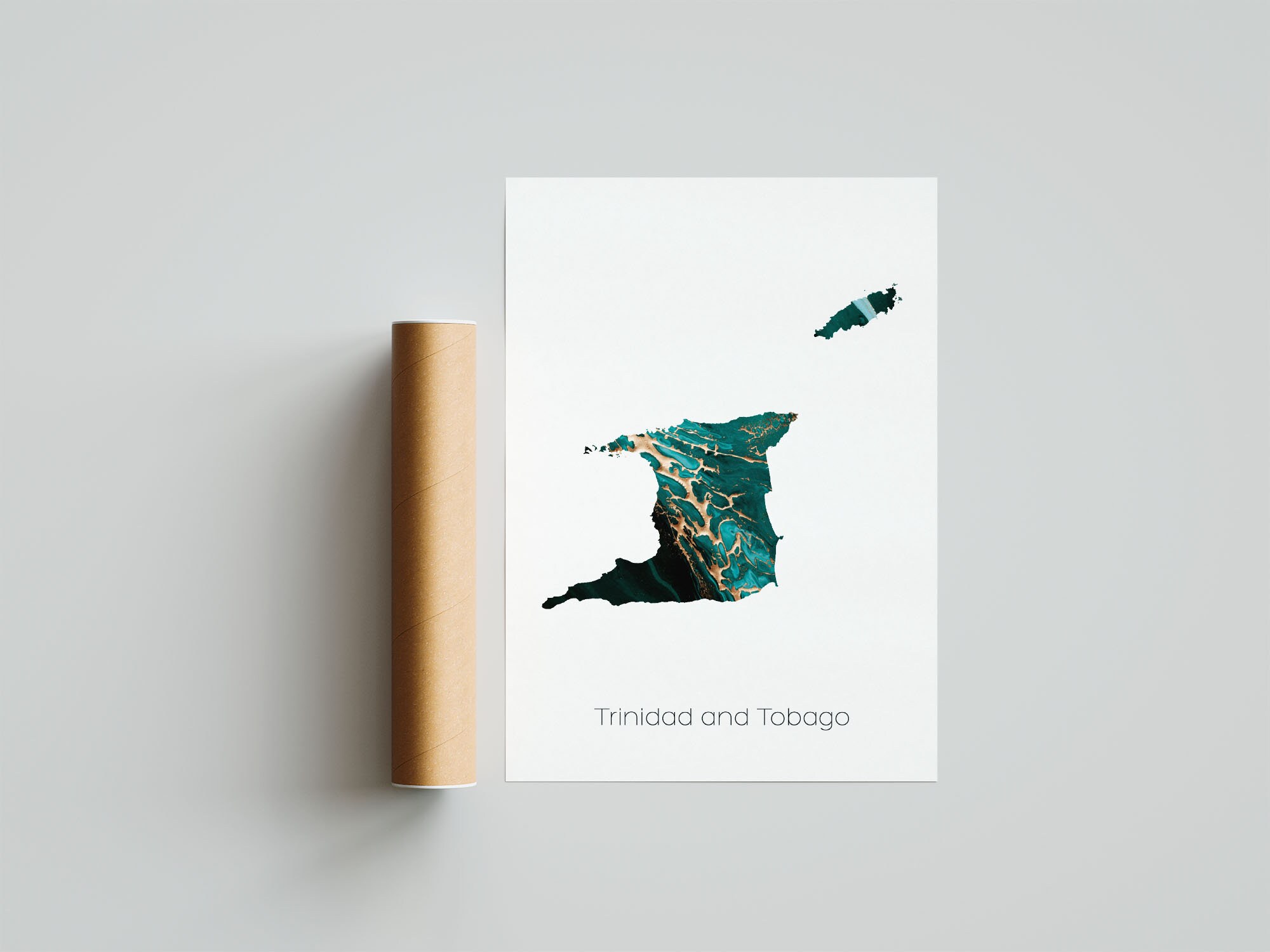 Trinidad Tobago Poster Trinidad Tobago Art Trinidad Tobago - Etsy