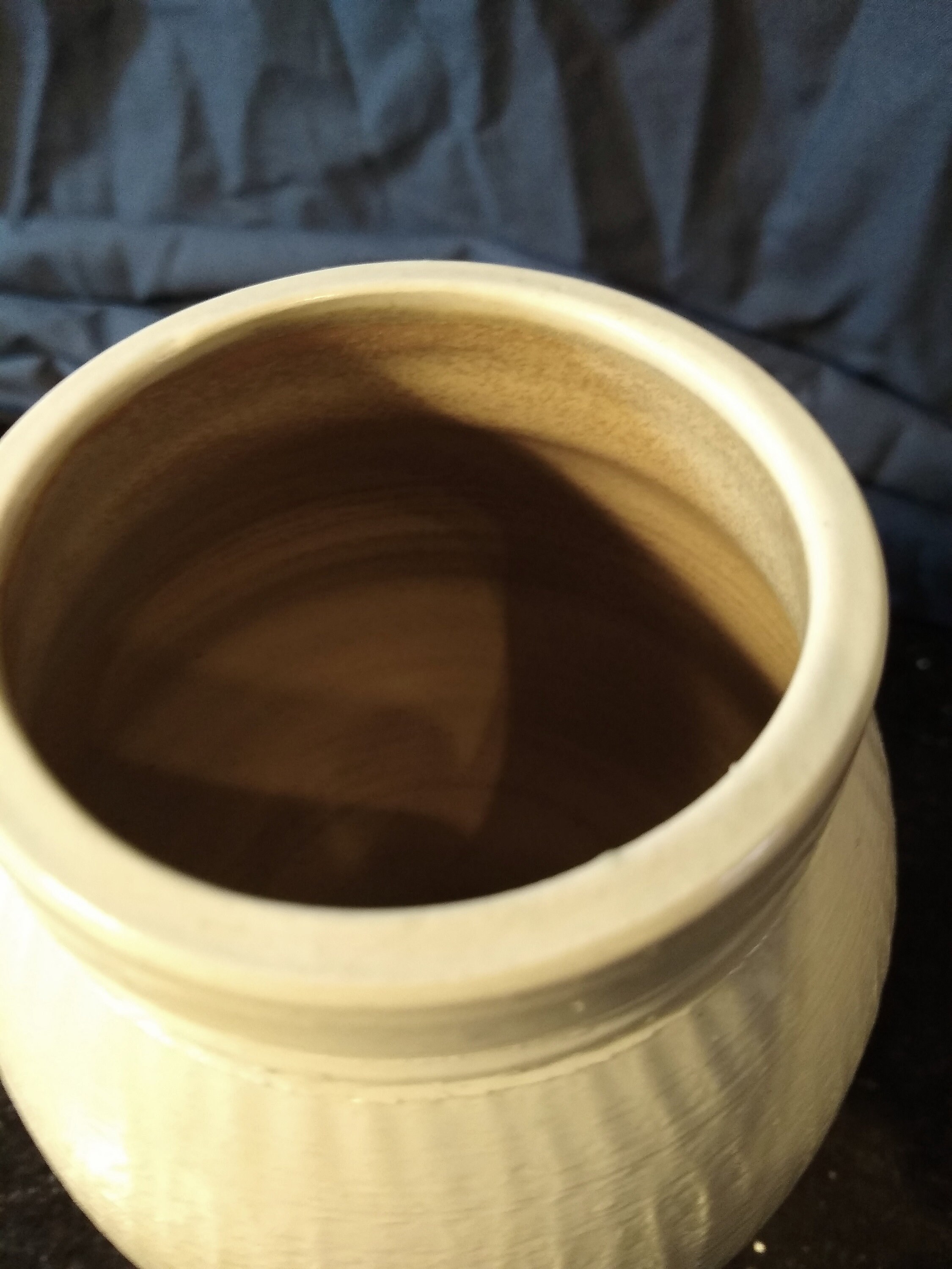 Beautiful Handmade Stoneware Storage Jar Chattered Pattern - Etsy