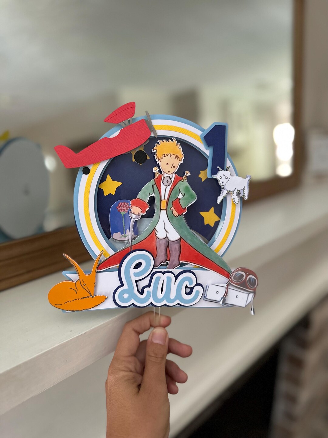Little Prince Cake Topper Principito Cake Little Prince Birthday ...