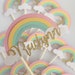 Princess Castle Cake Topper With LED Light Cake Topper Princess ...