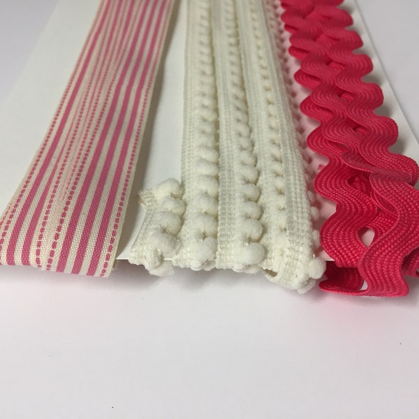 Pink Rick Rack - Etsy