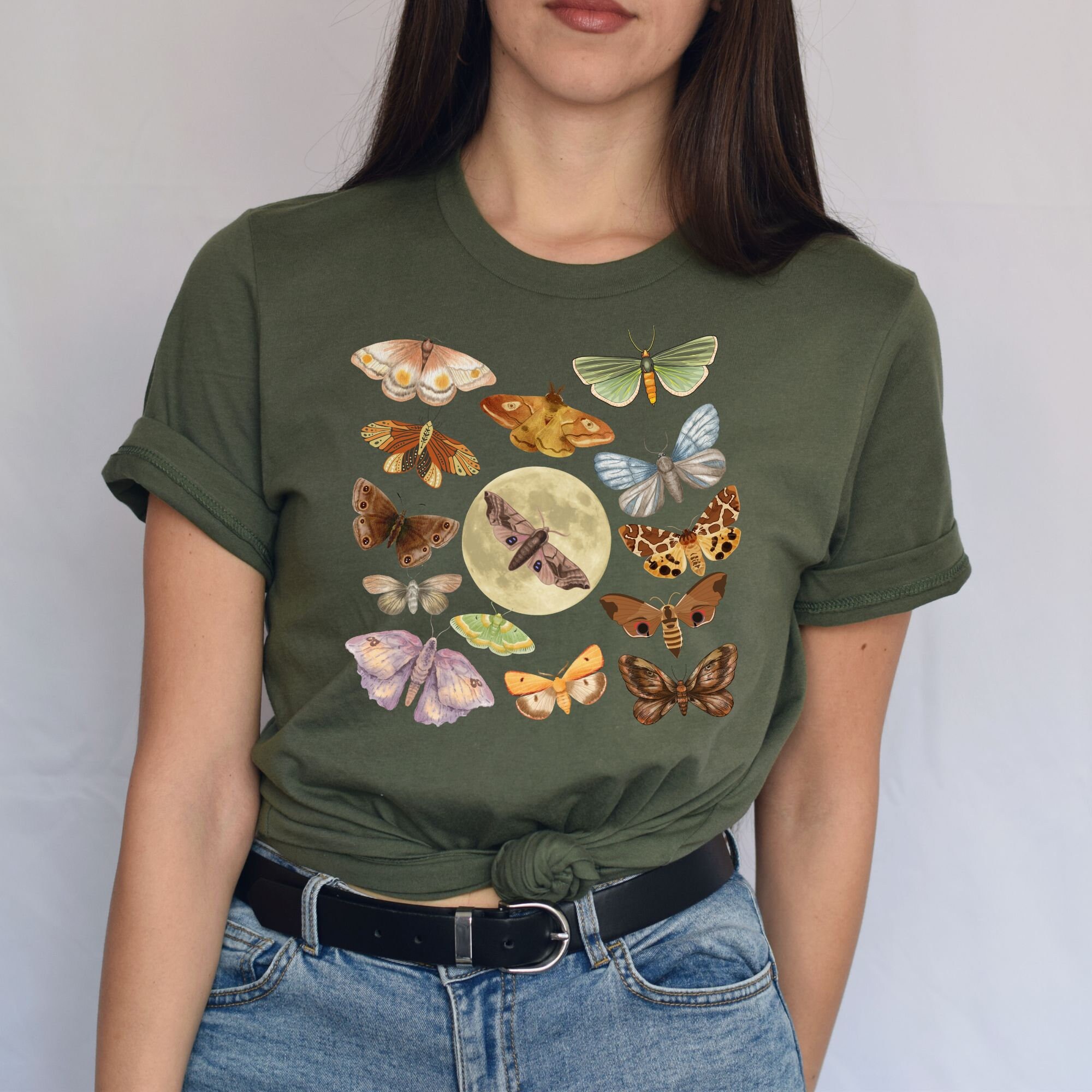 Celebrating the Allure of Moths and Moons Perfect Gift for - Etsy