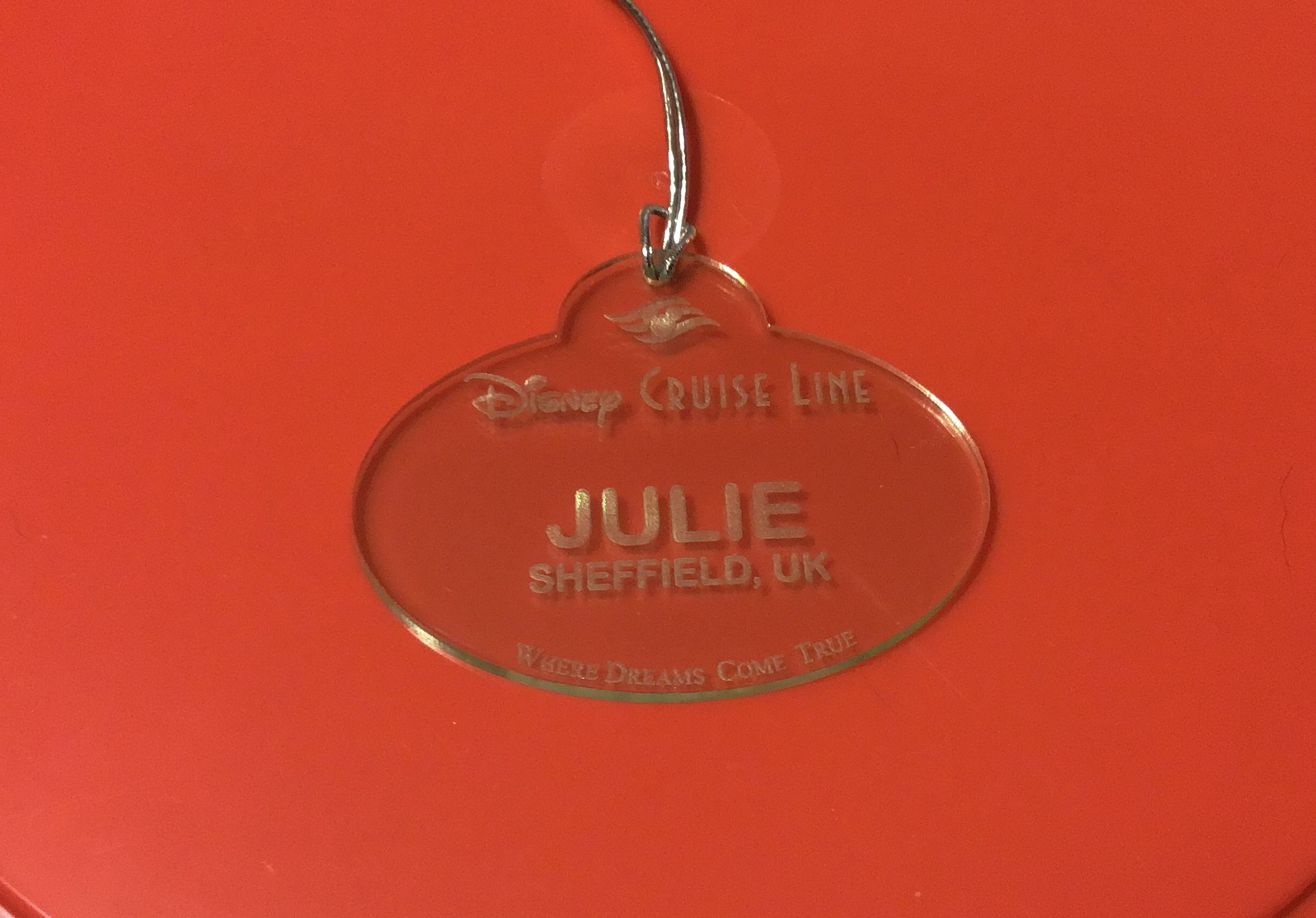 Disney Cast Member Name Tag Ornament Personalised | Etsy New Zealand