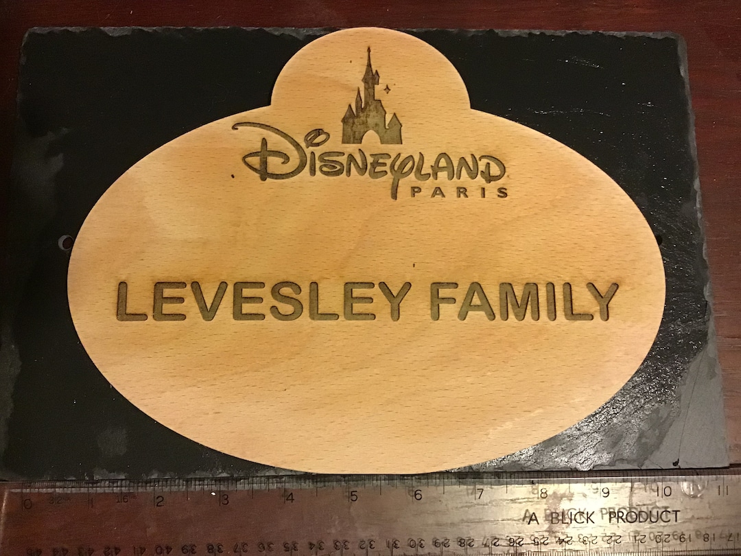 Large Cast Member Badge for Character Signatures - Etsy
