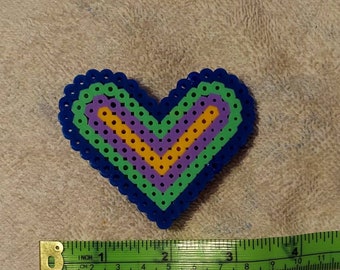 Handmade Perler Bead Magnet - Etsy