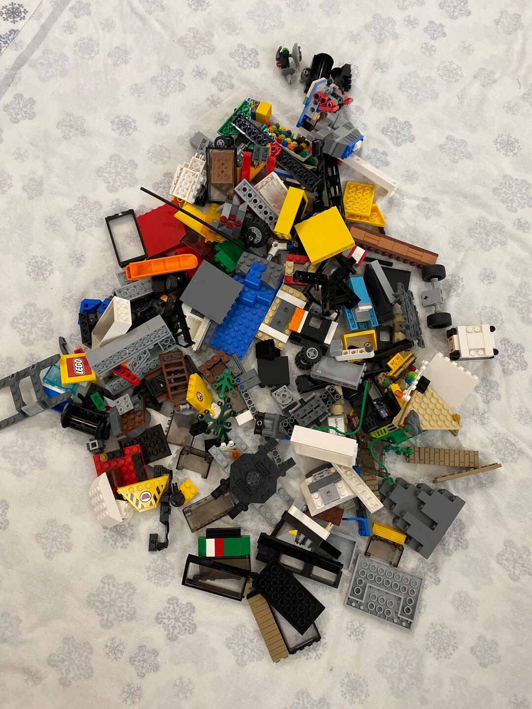 A Lot of Lego Blocks Parts, Genuine Lego - Etsy