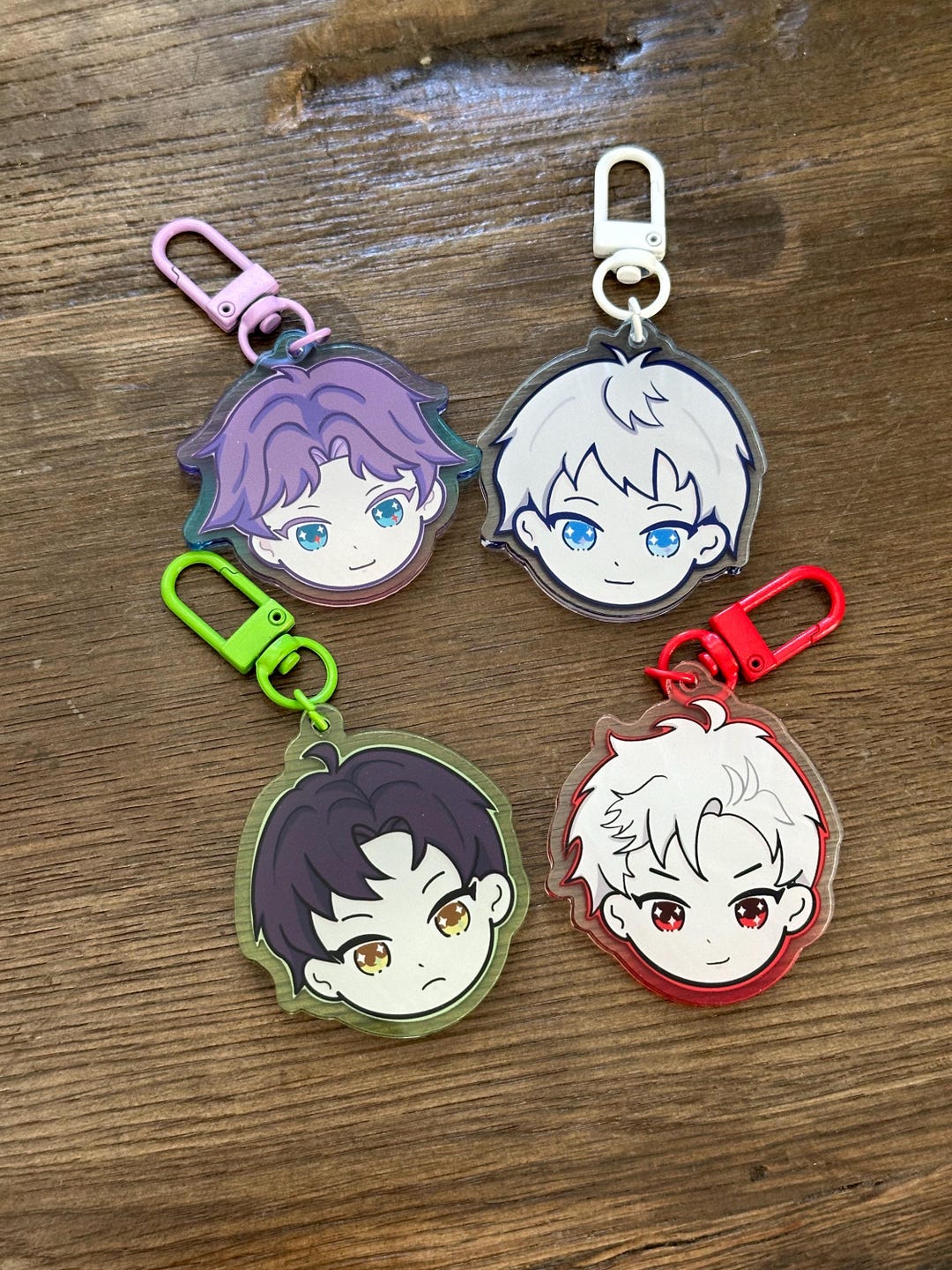 Love and Deepspace Chibi Avatar Inspired Acrylic Charms - Etsy