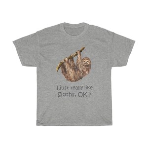 Sloth Shirt Girl Sloth Shirt for Girls Sloth Tee Shirt for - Etsy