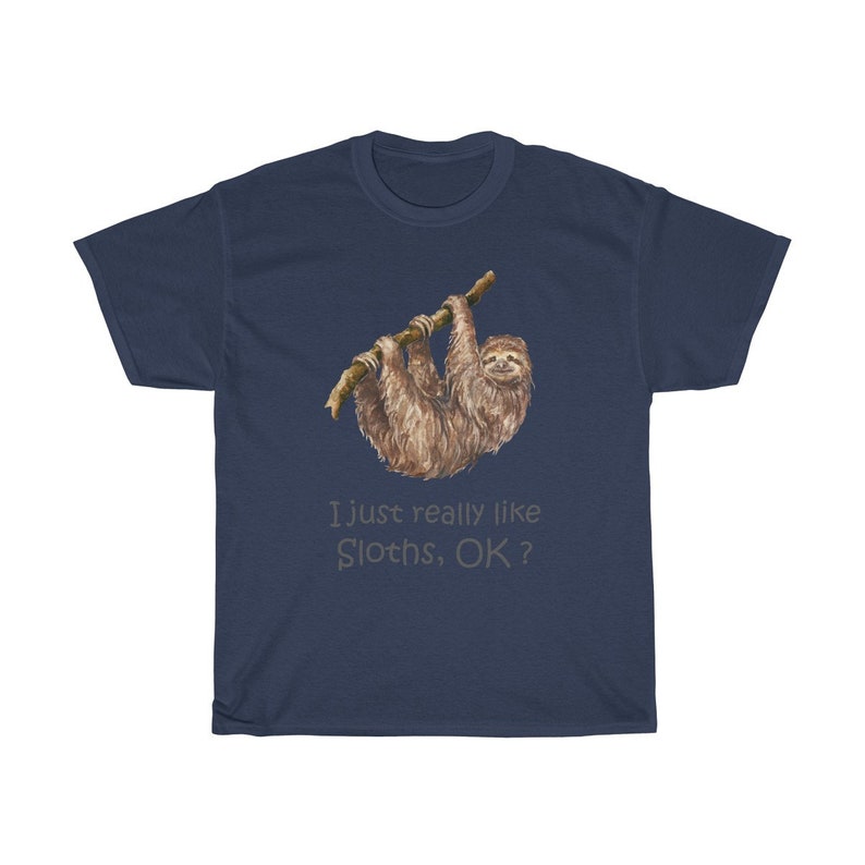 Sloth Shirt Girl Sloth Shirt for Girls Sloth Tee Shirt for - Etsy
