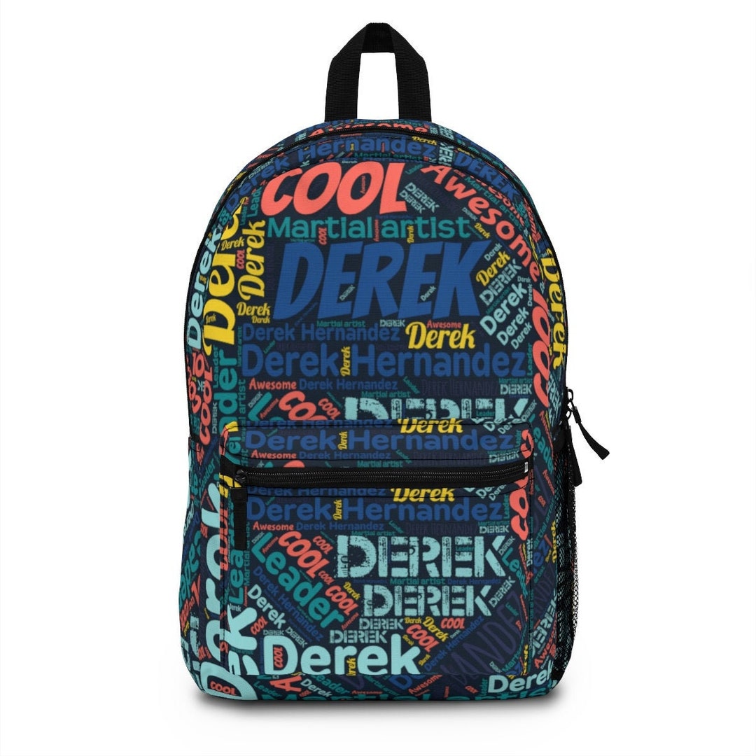 Custom School Backpack With Names Personalized Backpack - Etsy