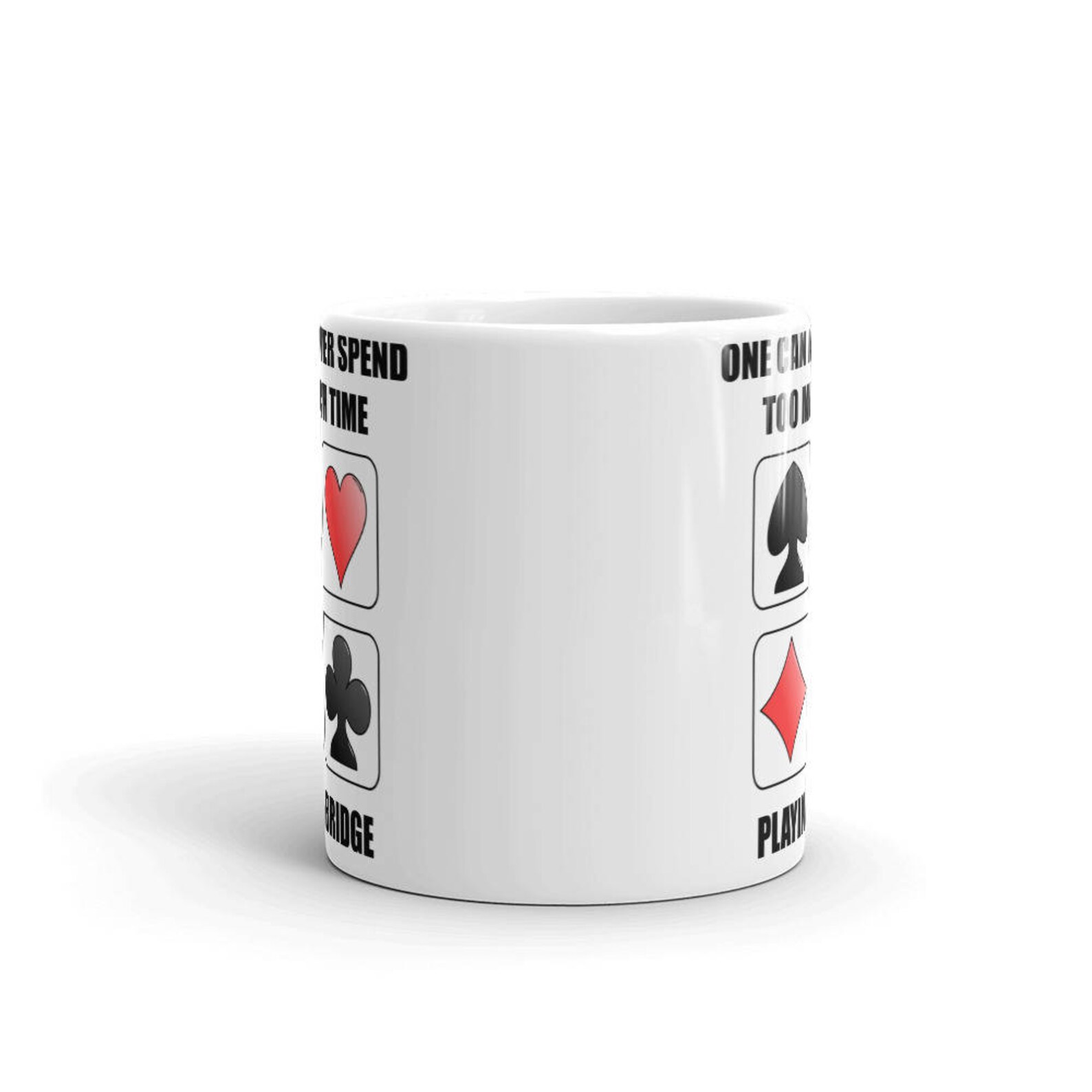 Bridge Mug Bridge Cup Bridge Coffee Cup Bridge player gift | Etsy