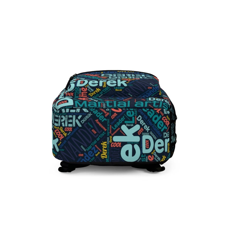 Custom School Backpack with names, Personalized Backpack sold by Brian ...