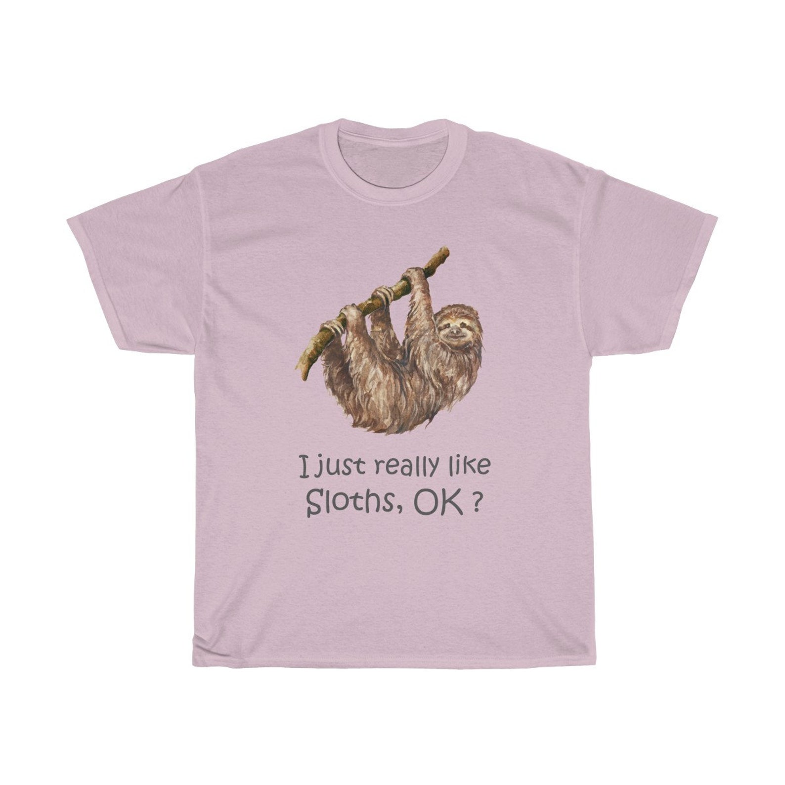 Sloth Shirt Girl Sloth Shirt for Girls Sloth Tee Shirt for - Etsy