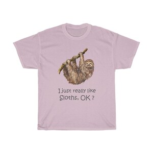 Sloth Shirt Girl Sloth Shirt for Girls Sloth Tee Shirt for - Etsy