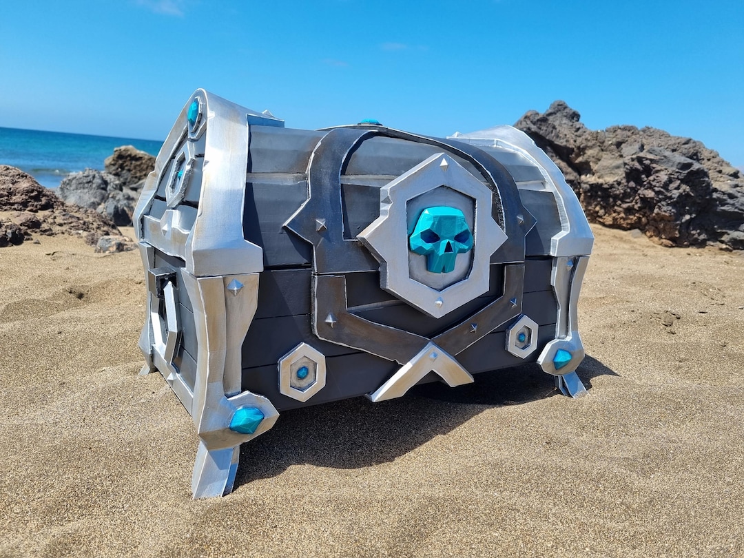 LIFE SIZE Sea of Thieves Inspired Light up Athena Chest - Etsy