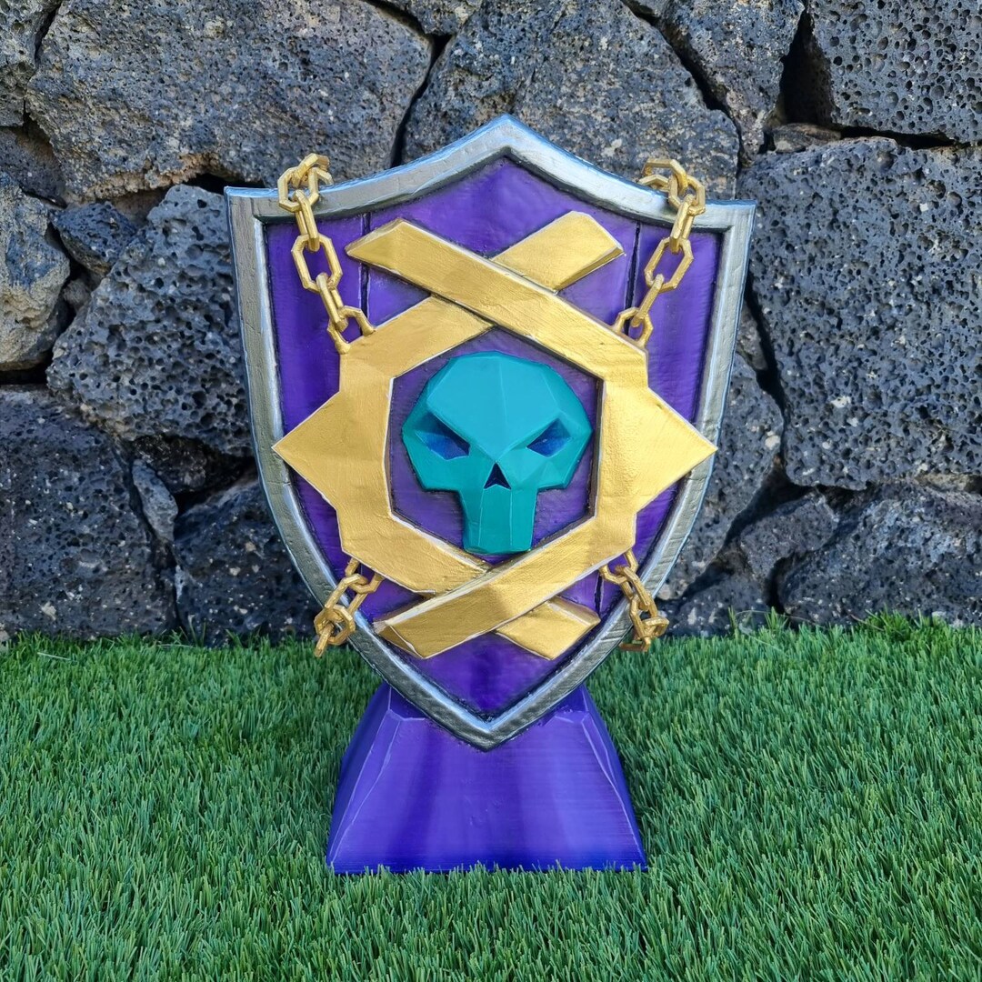 Sea of Thieves Inspired Athena Shield - Etsy