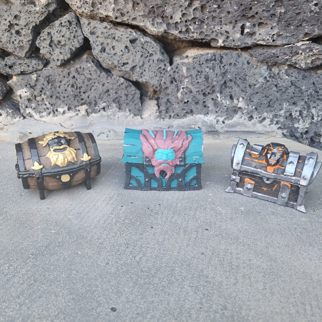 Sea of Thieves Inspired Cursed Treasure Chests - Etsy