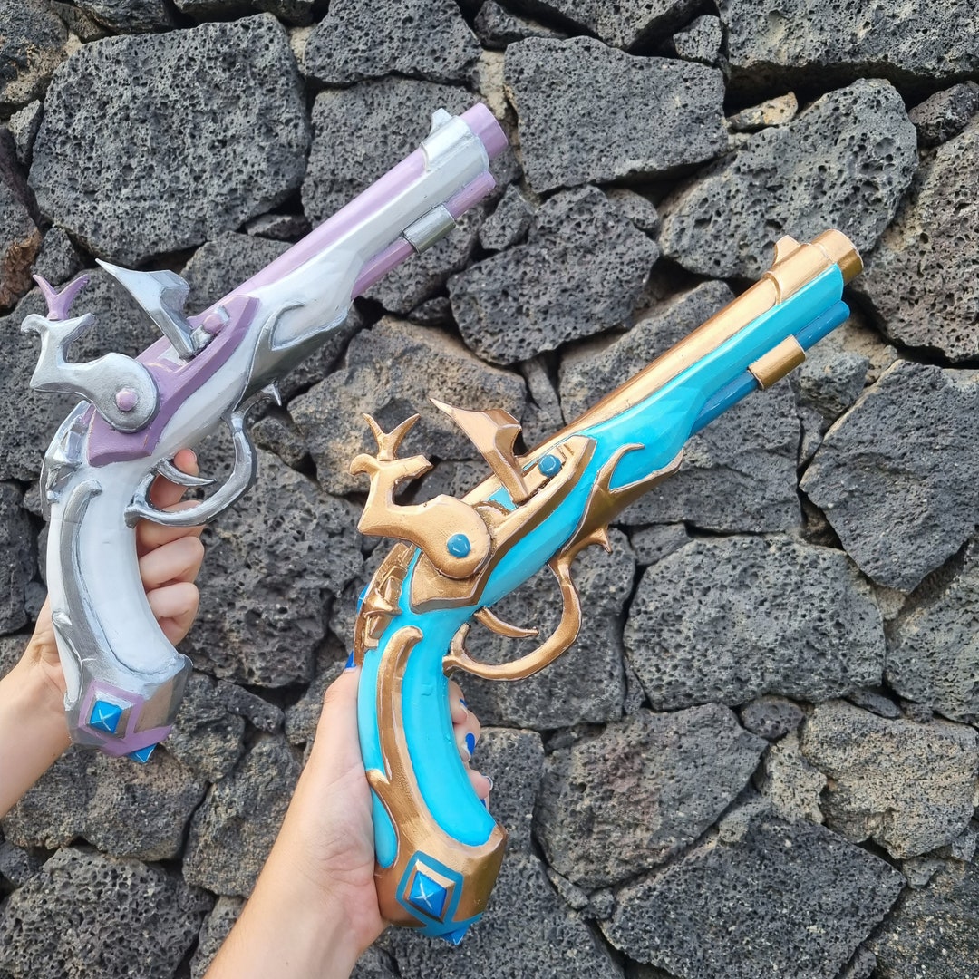 Sea of Thieves Inspired Sliver Blade/sapphire Blade Prop - Etsy