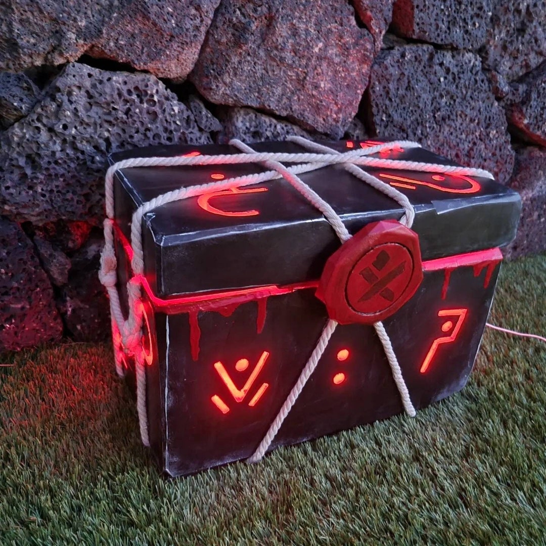 Large Sea of Thieves Inspired Light up Box of Wondrous Secrets - Etsy UK