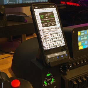 Premium Tablet & Phone Flight Simulator Stand - Honeycomb Alpha, Bravo ...