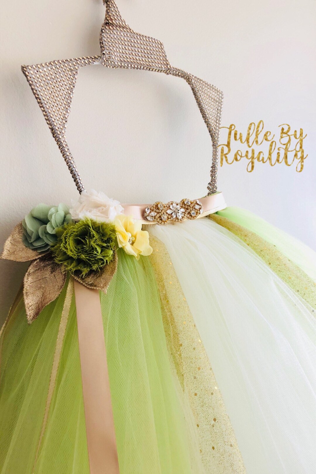 Tutu Tinkerbell Costume for Frog Princess Tutu for Toddler Princess and ...