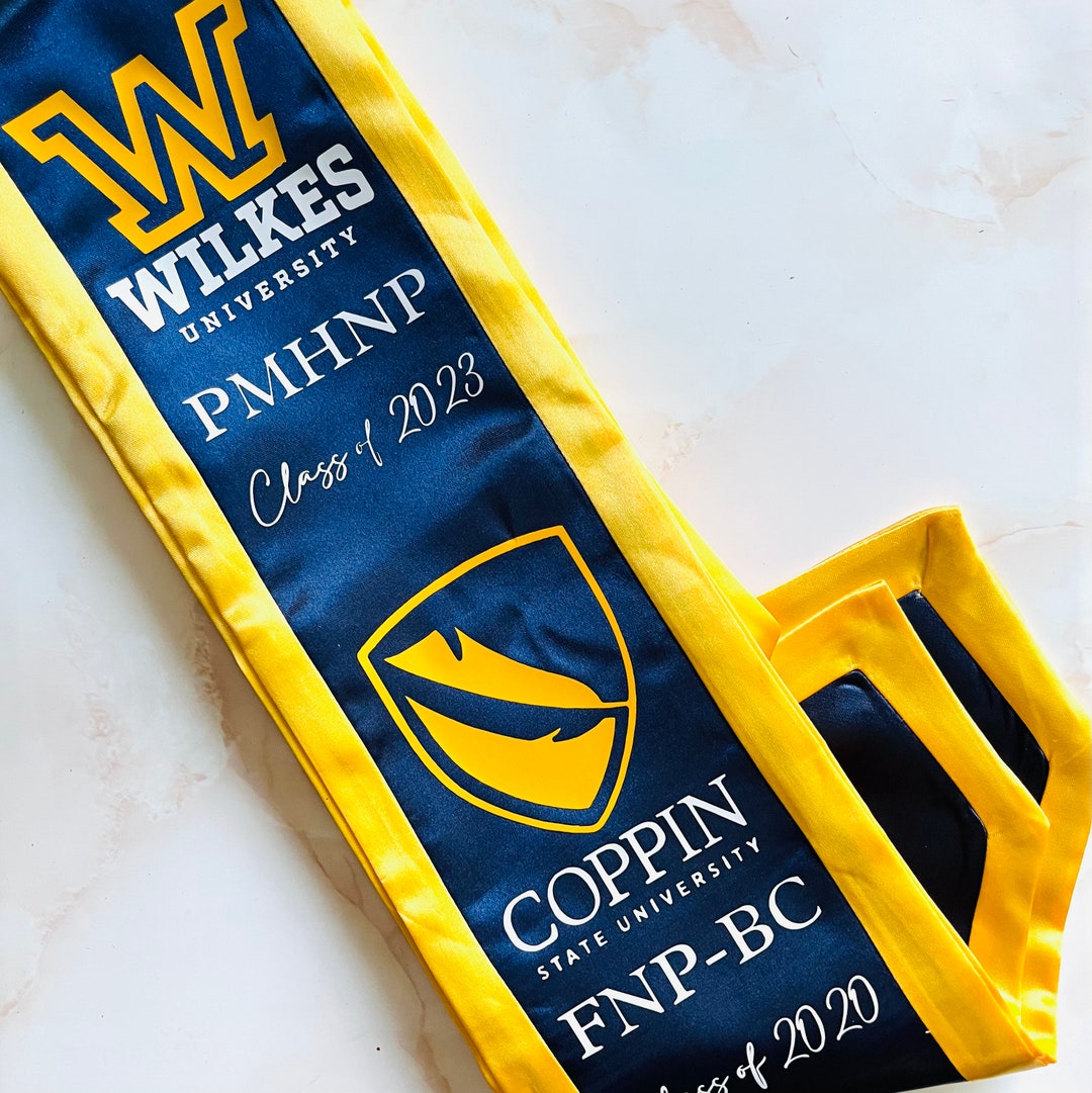 Graduation Stole for Commencement Personalized Graduation Sash ...