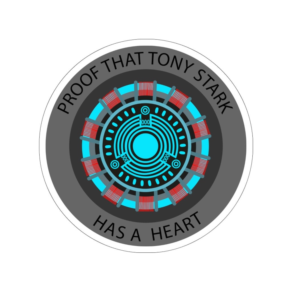 Iron Man Sticker Tony Stark Disney Stickers Marvel Comics | Etsy