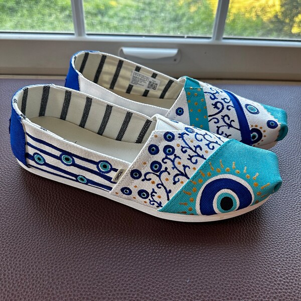 Painted Toms - Etsy