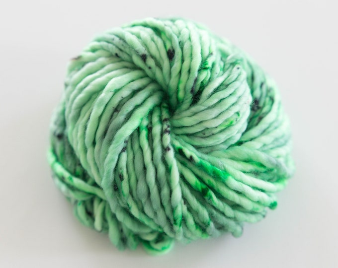 Bulky Yarn Superwash Merino Single Ply Yarn Hand Dyed Bulky Yarn Thick ...