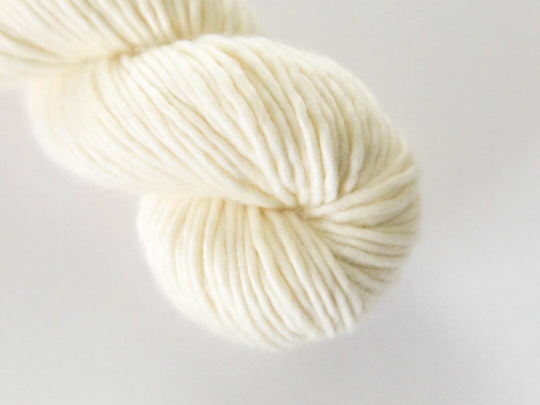 Chunky Superwash Merino Single Ply Yarn Hand Dyed Bulky Yarn Thick ...
