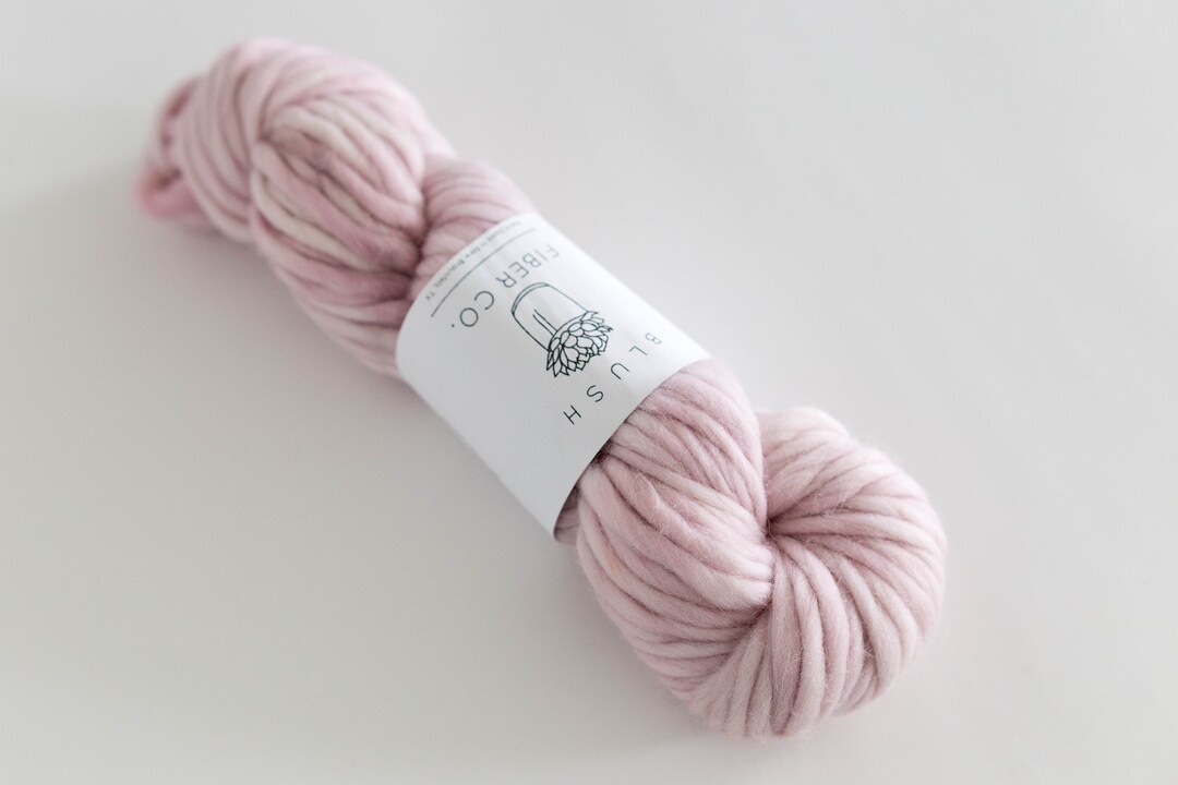 Bulky Peruvian Highland Wool Single Ply Yarn Hand Dyed Bulky Yarn Thick ...