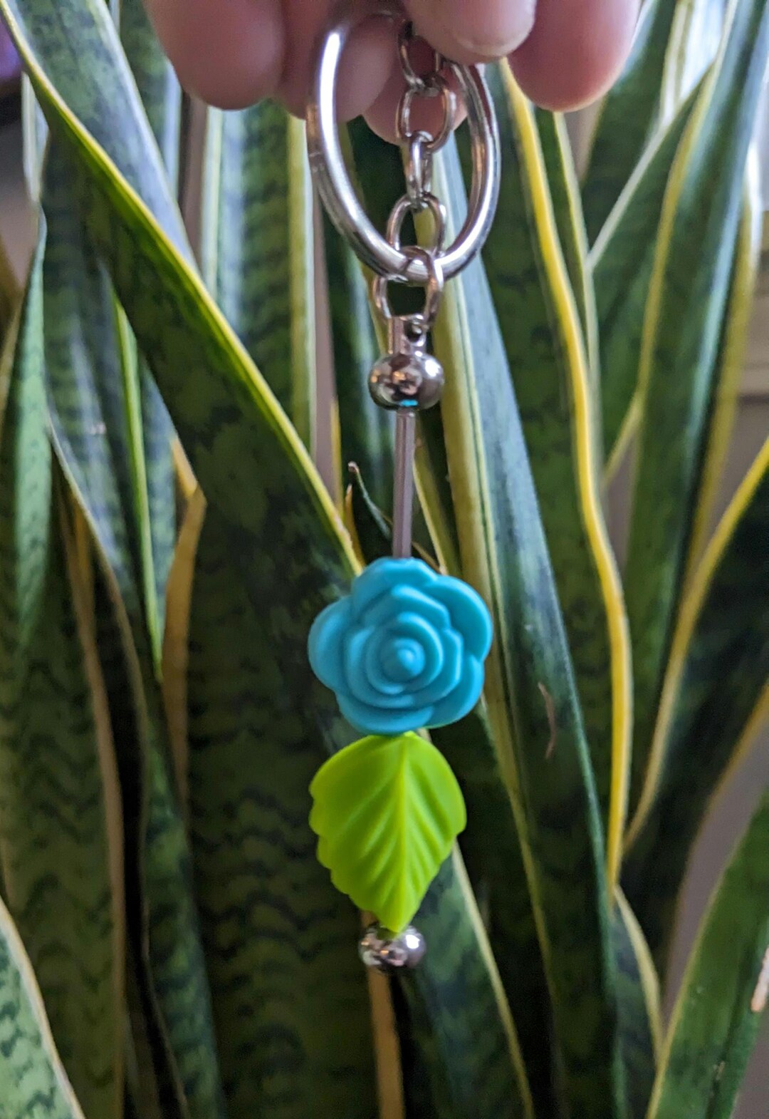 Fidget Keychain for Skin Pickers Anxiety Relief Fidget Keychain ...