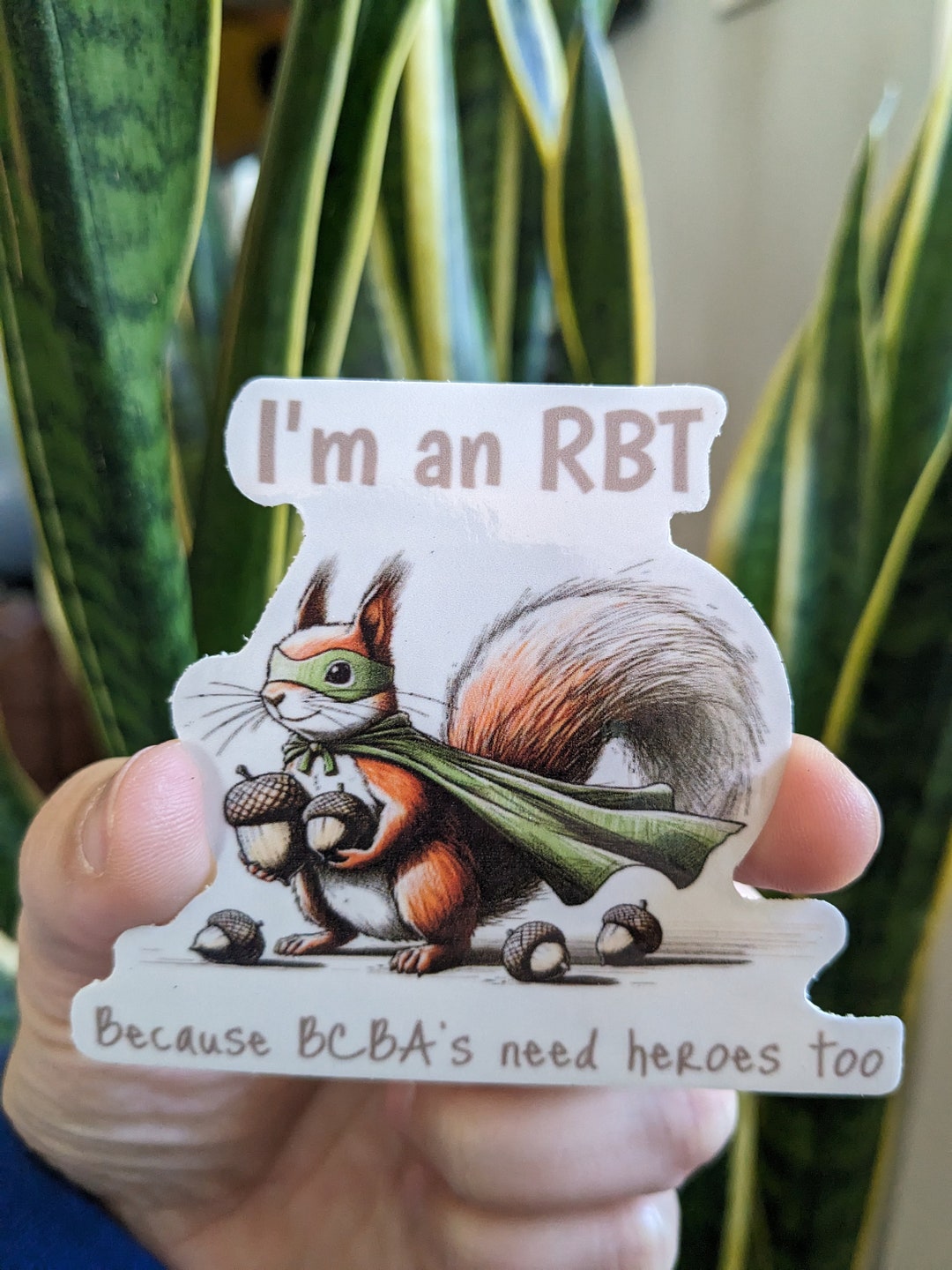 Funny ABA Sticker | Vinyl 3 Inch Sticker | BCBA | Behavior Technician ...