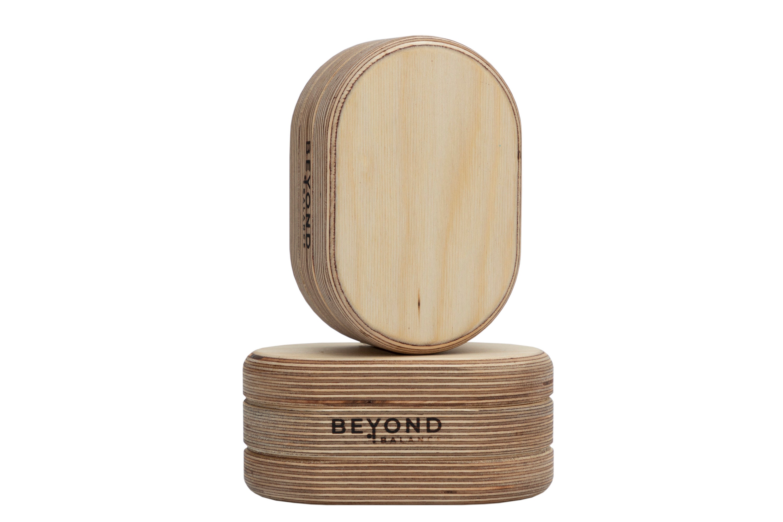 Oval Wood Handstand Blocks for Hand Stands, Yoga, Inversions, Crossfit ...