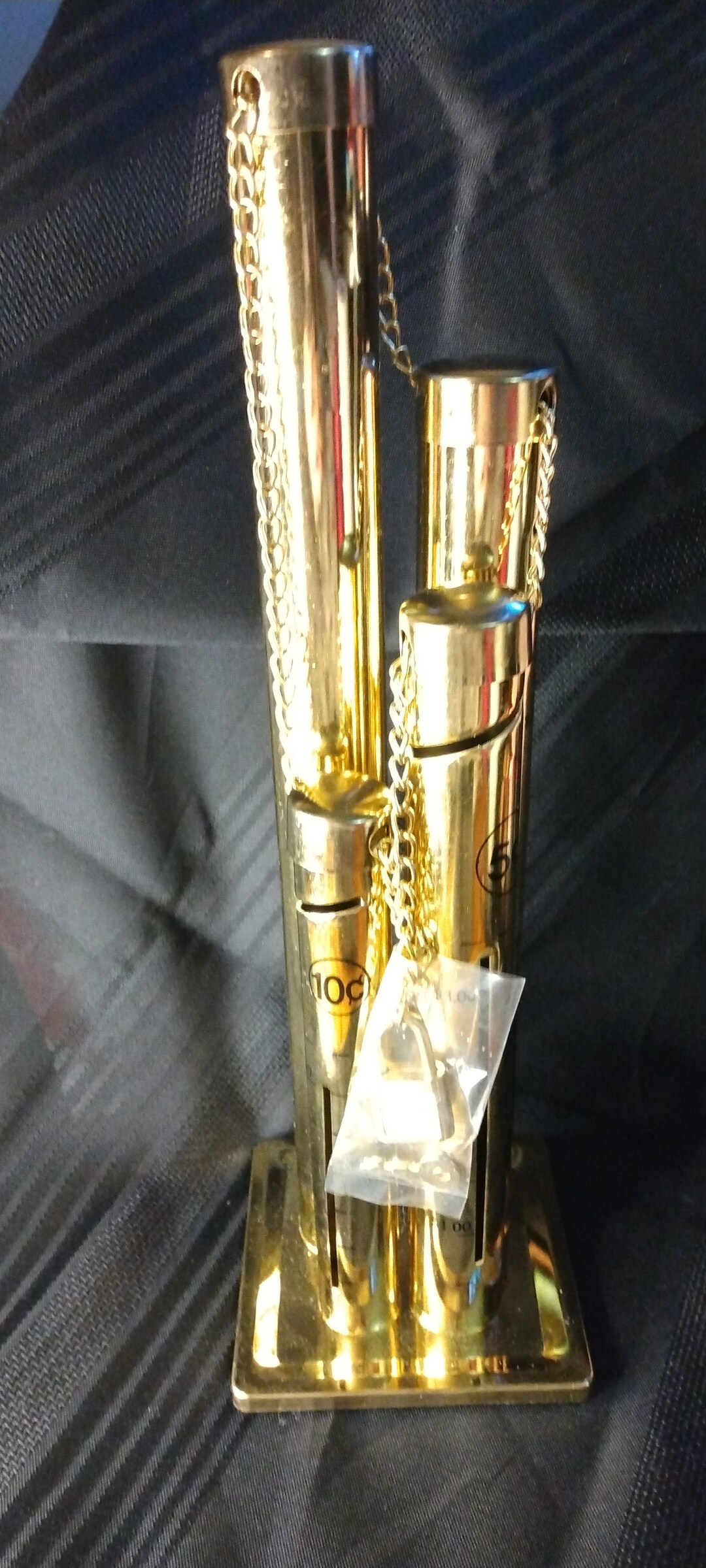 Vintage Brass Four Tower Coin Sorter Coin Collector Coin Bank Made in ...