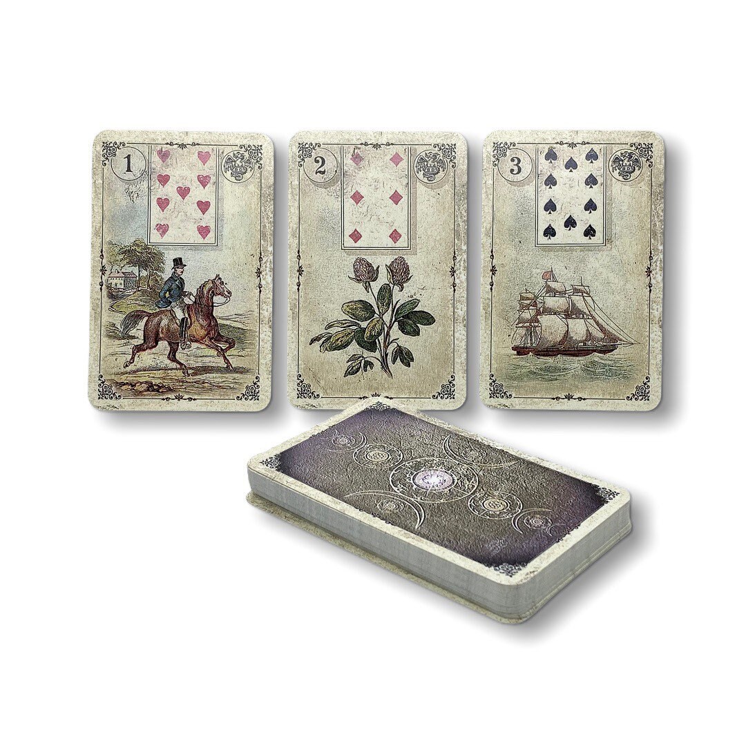 Dondorf Lenormand Cards Reprint From 1880 Design: Old Spirit Vintage by ...