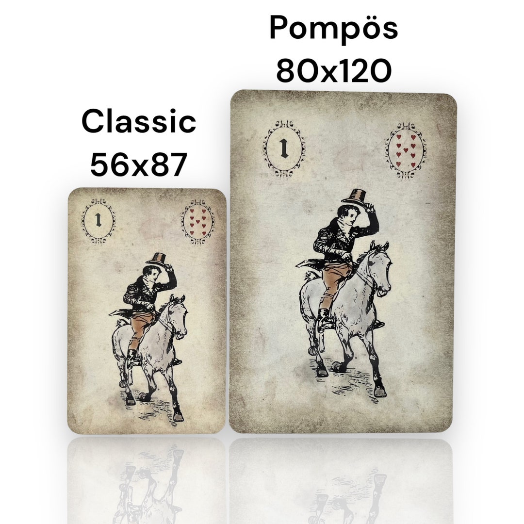 Lenormand Cards Spirit Epic Borderless Pompous 80x120 - Etsy