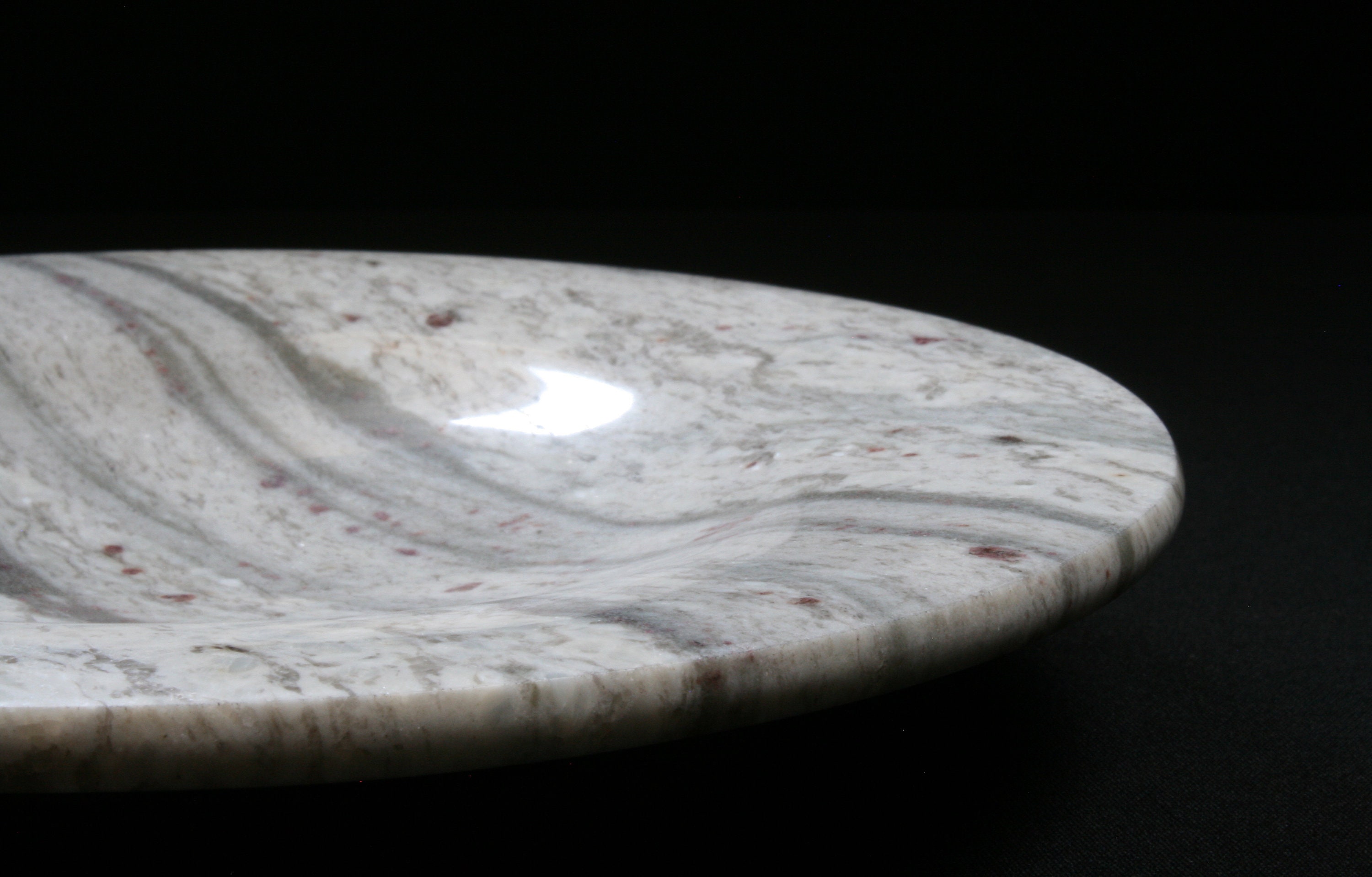 Stone Dish - River White Granite by Gary Dubois - Etsy