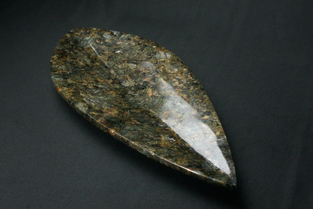 Stone Serving Dish Verde Peacock Granite by Gary Dubois - Etsy