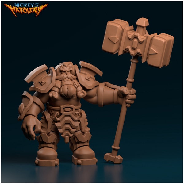 Dwarf Warrior - Etsy
