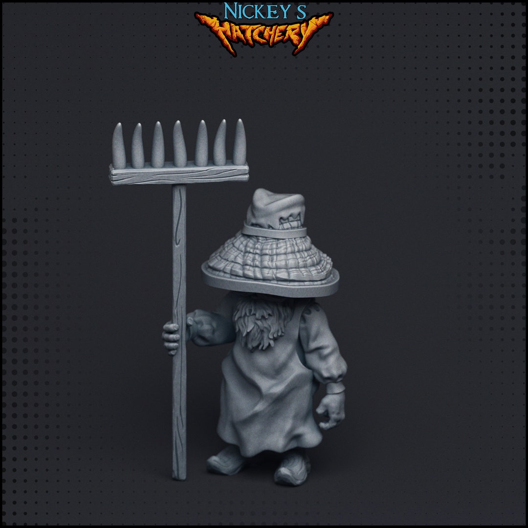 Gnome 2, Farmer, Several Mini Sizes Gnomes of Laplandiya Wargaming ...