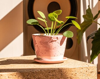 Vintage Indian Ceramic Plant Pot Planter - Etsy
