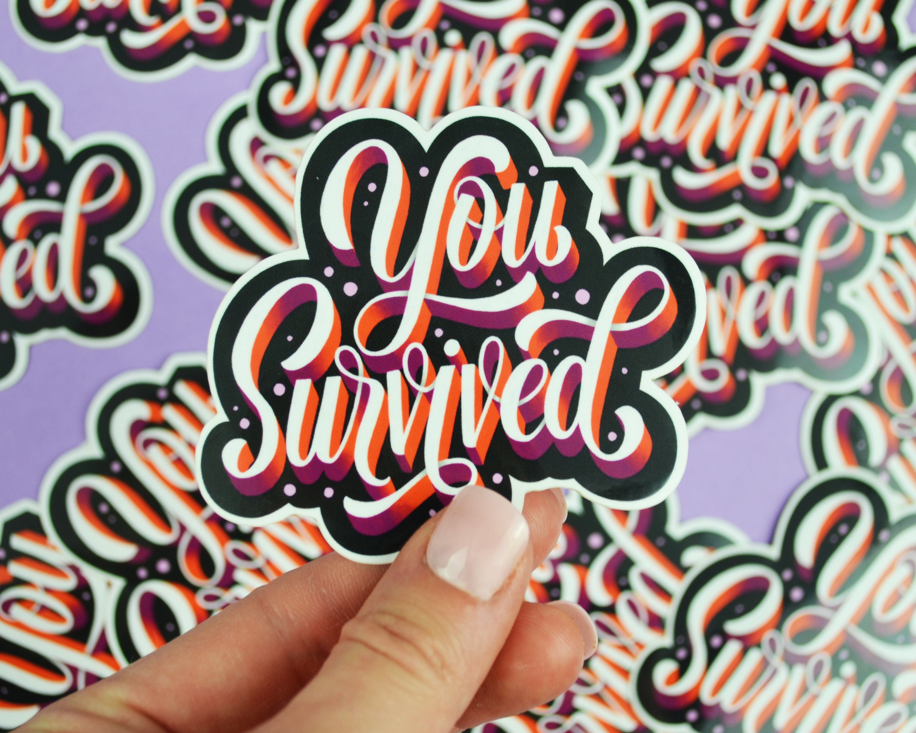 2020 Sticker Pack You Survived Ridiculous Vinyl Stickers | Etsy