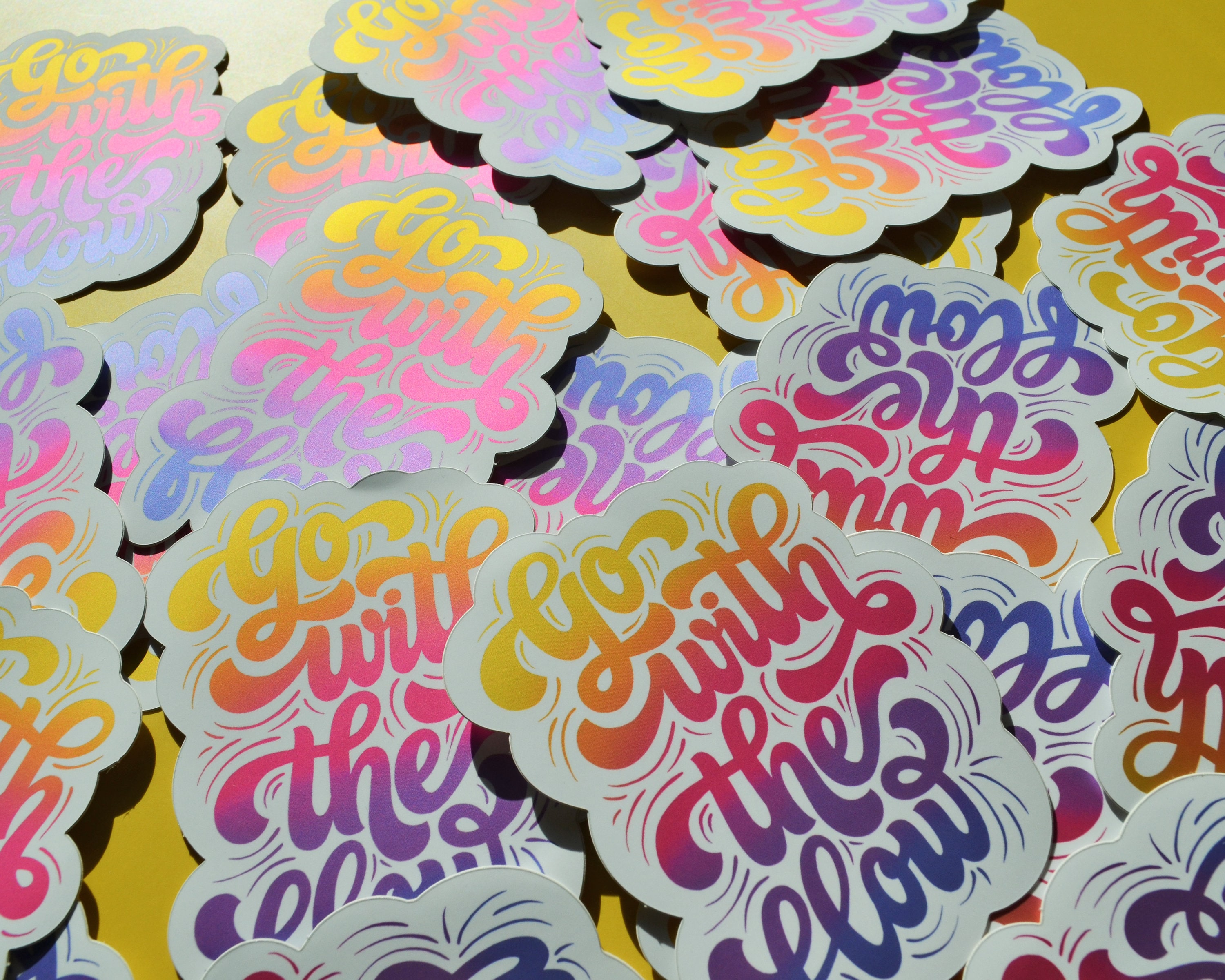 Colorful Sticker 2 Pack Decals Motivational Stickers | Etsy