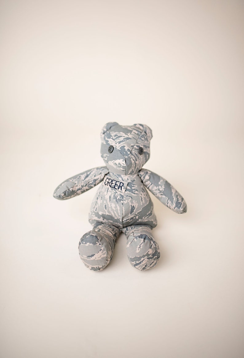 Memory Bears, Uniform Bear, Stuffed Animal, Personalized Teddy Bear ...