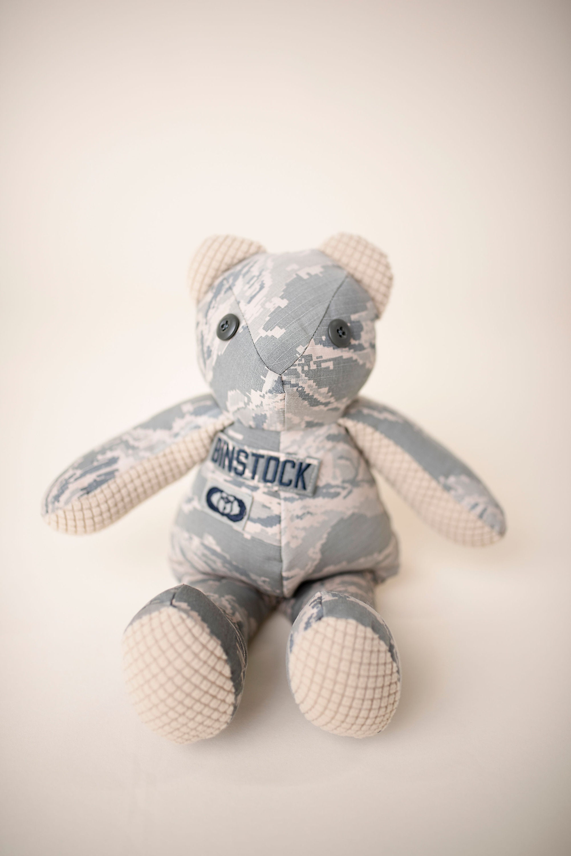 Memory Bears Uniform Bear Stuffed Animal Personalized Teddy - Etsy