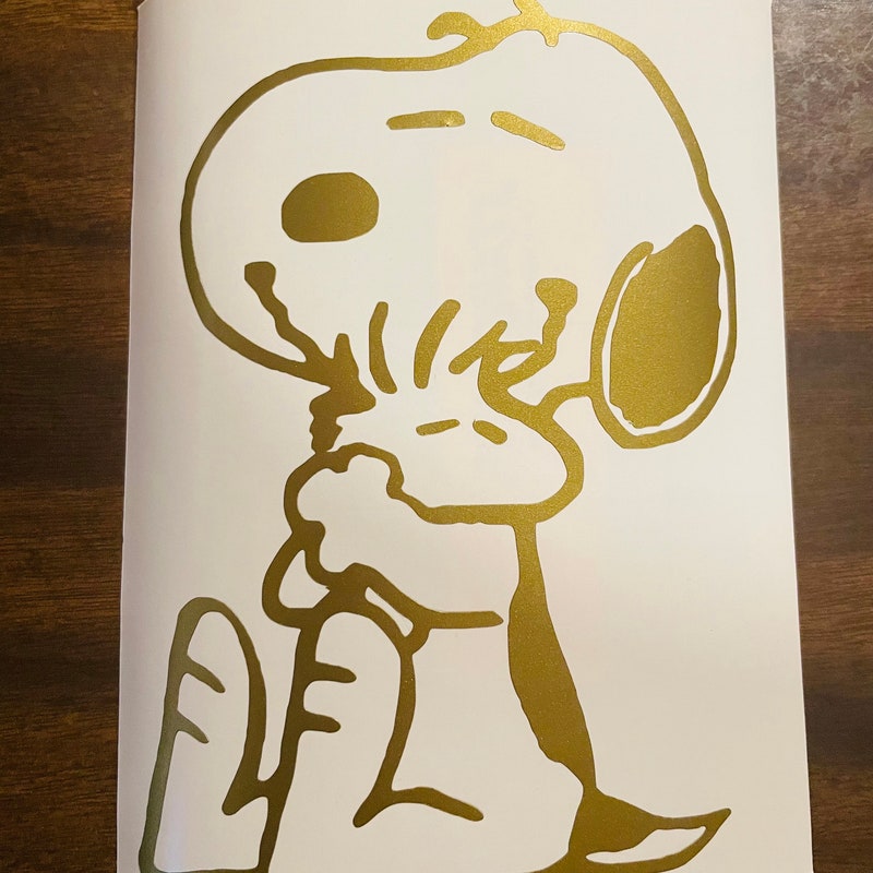 Snoopy Decal for Car - Etsy
