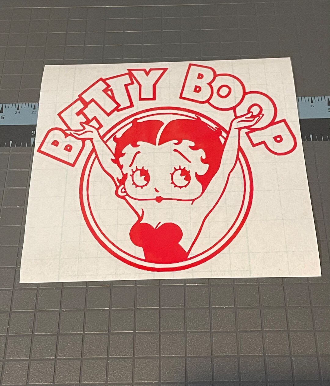 Betty Boop Decal #3 - Etsy
