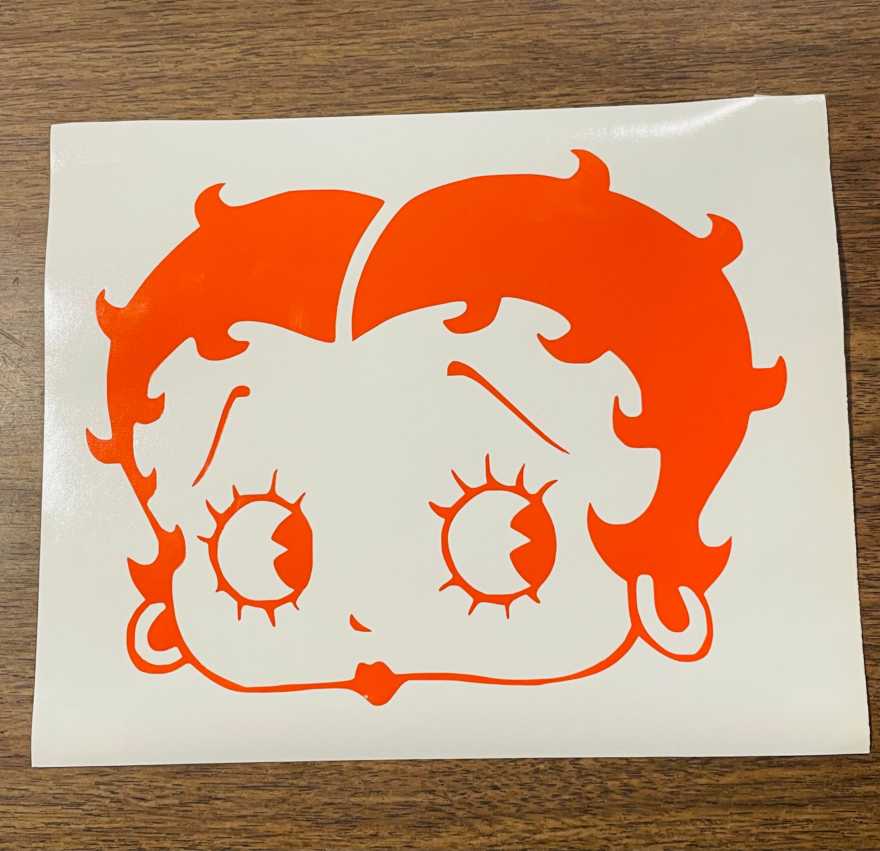 Betty Boop Decal #22 - Etsy