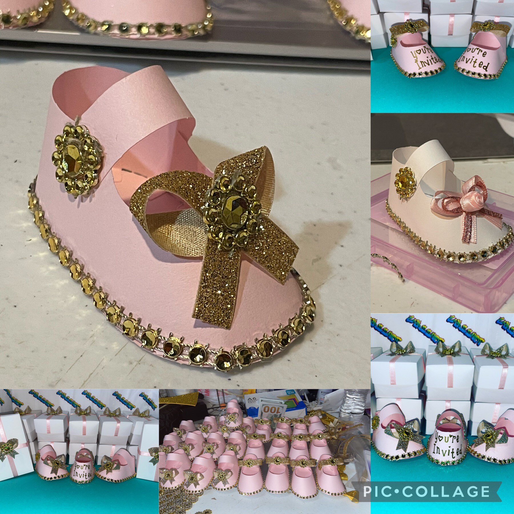 3D Shoe Invitation/s - Etsy